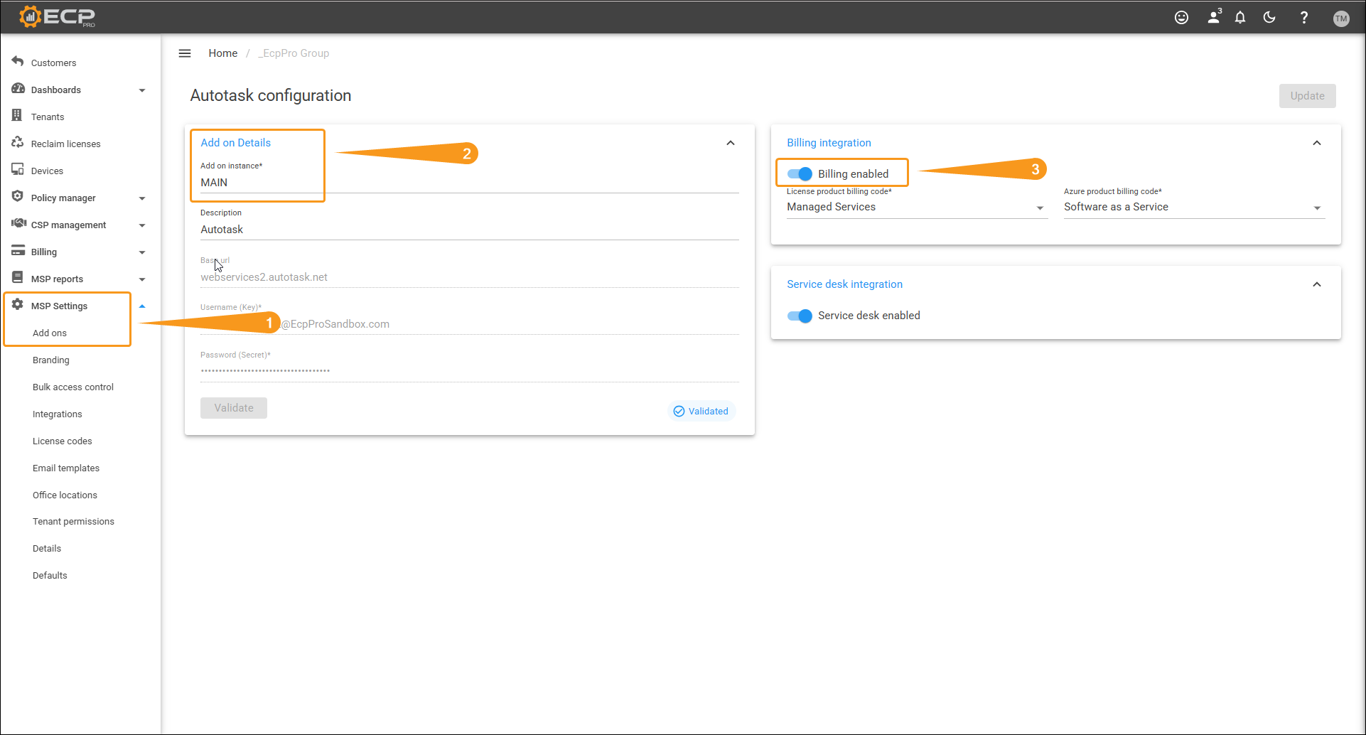 Autotask Integration Add On Wikiecpprosupport